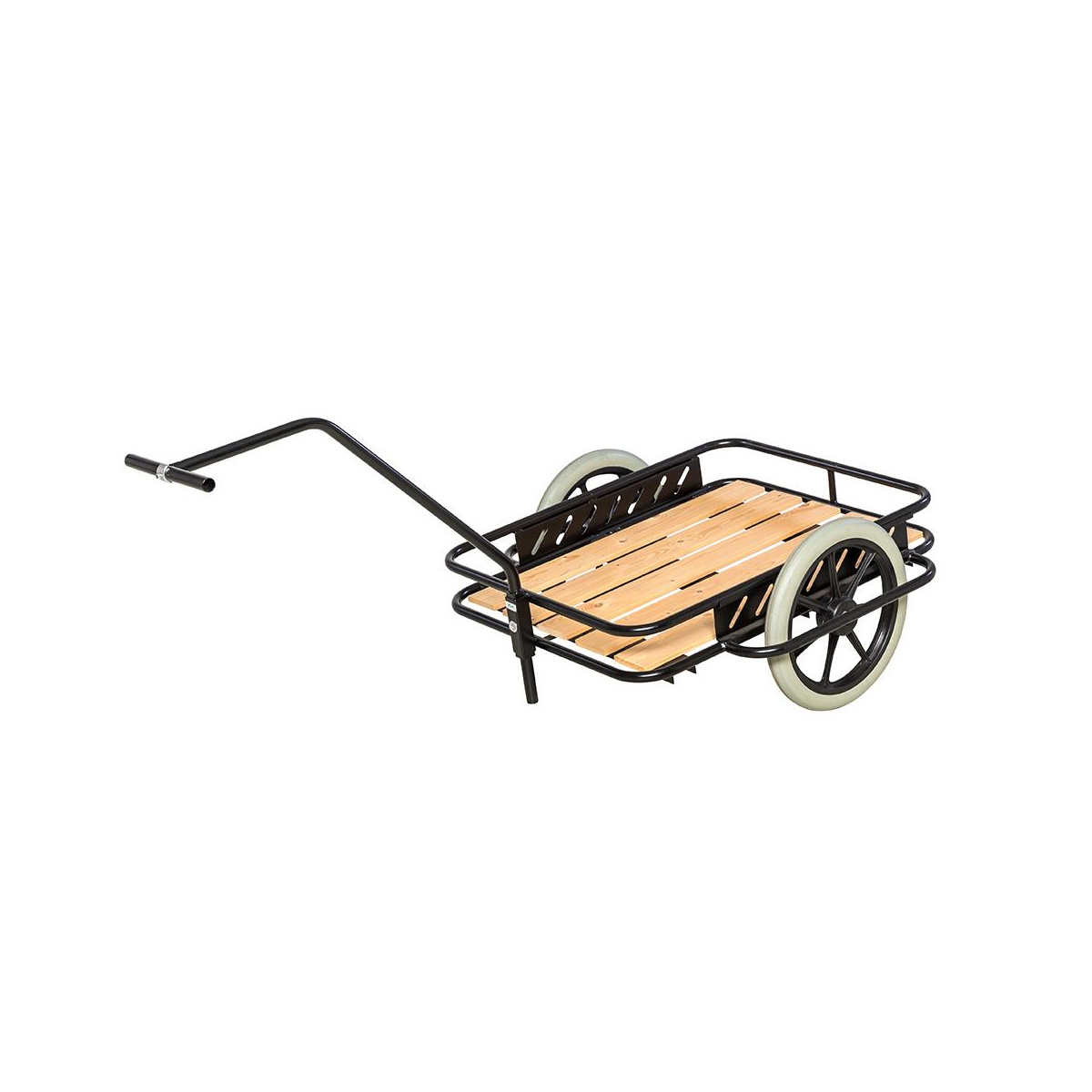 Handwagen Handkarren 150 kg, LxBxH 1.600 x 910 x 900 mm, schwarz