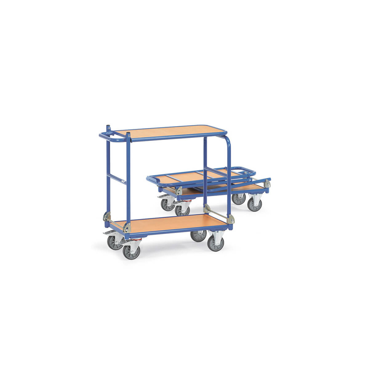 Fetra Klapptischwagen 250 kg Ladefläche LxB 720 x 450 mm