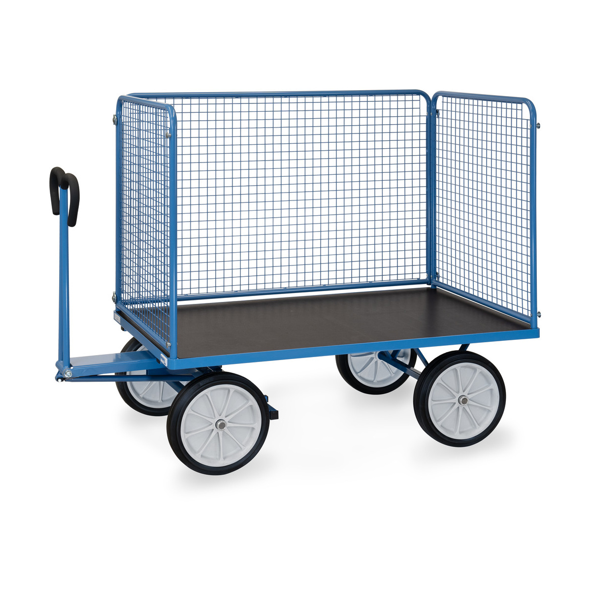 Fetra Handpritschenwagen 100 cm Gitterwände 1.000 kg LxB 1.600 x 900