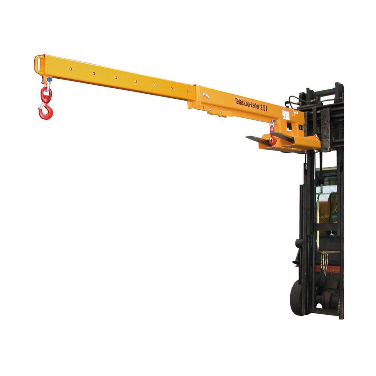 Teleskoplader KT Kranarm, starr, teleskopierbar - Tragkraft 2.500 kg